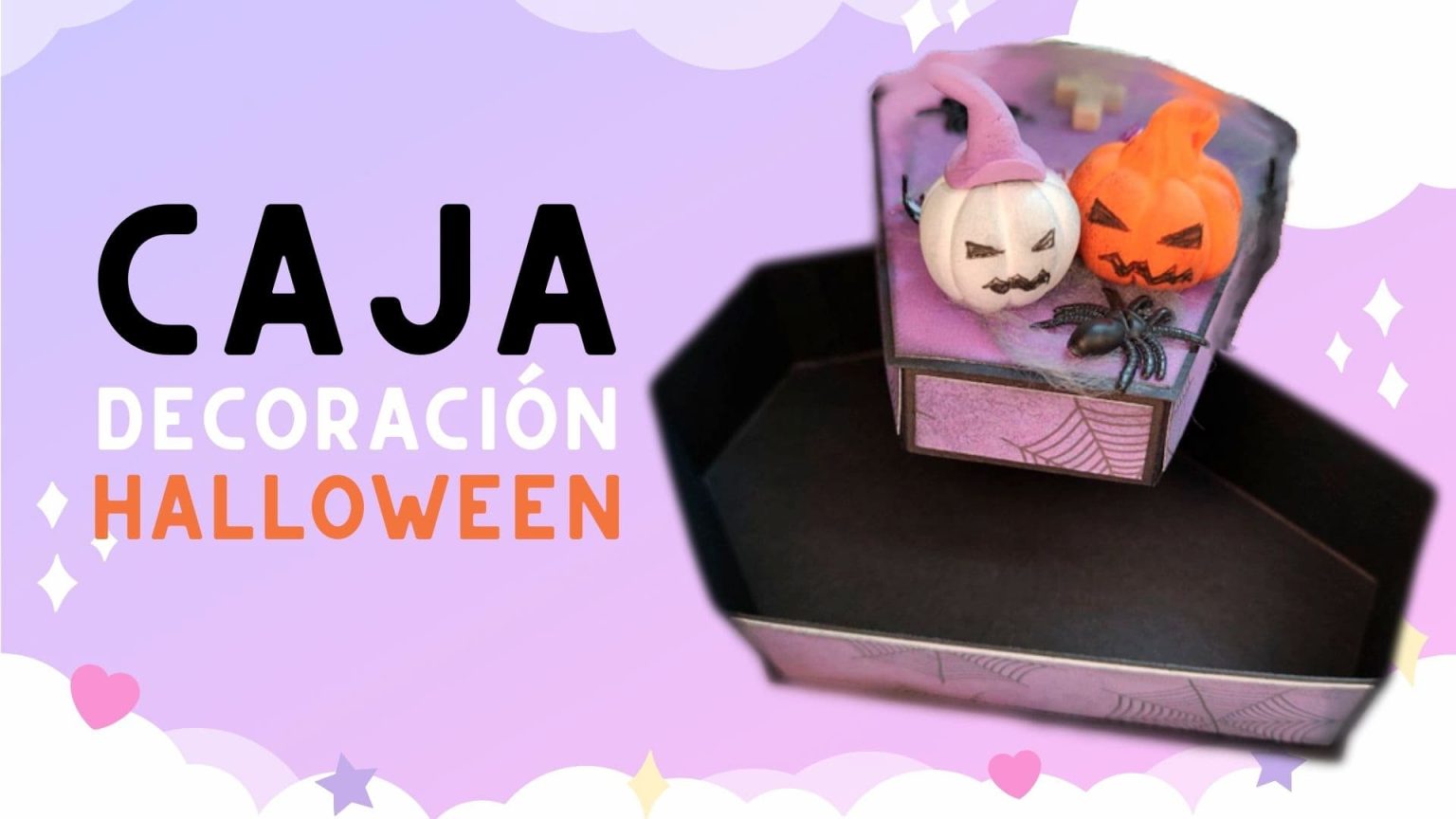 Caja Ataúd DIY: Ideas para Decoración de Halloween - arteconlili.com