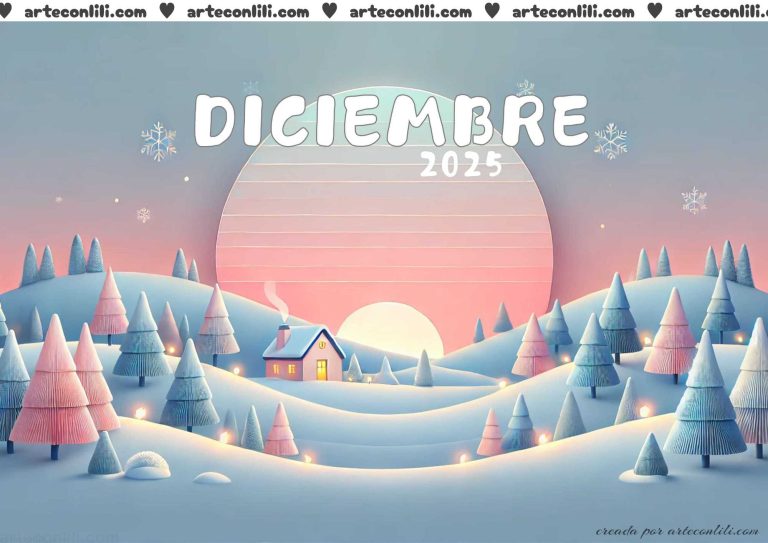 Calendario de Mesa 2025 en Horizontal, A5 con Imágenes en Colores ...