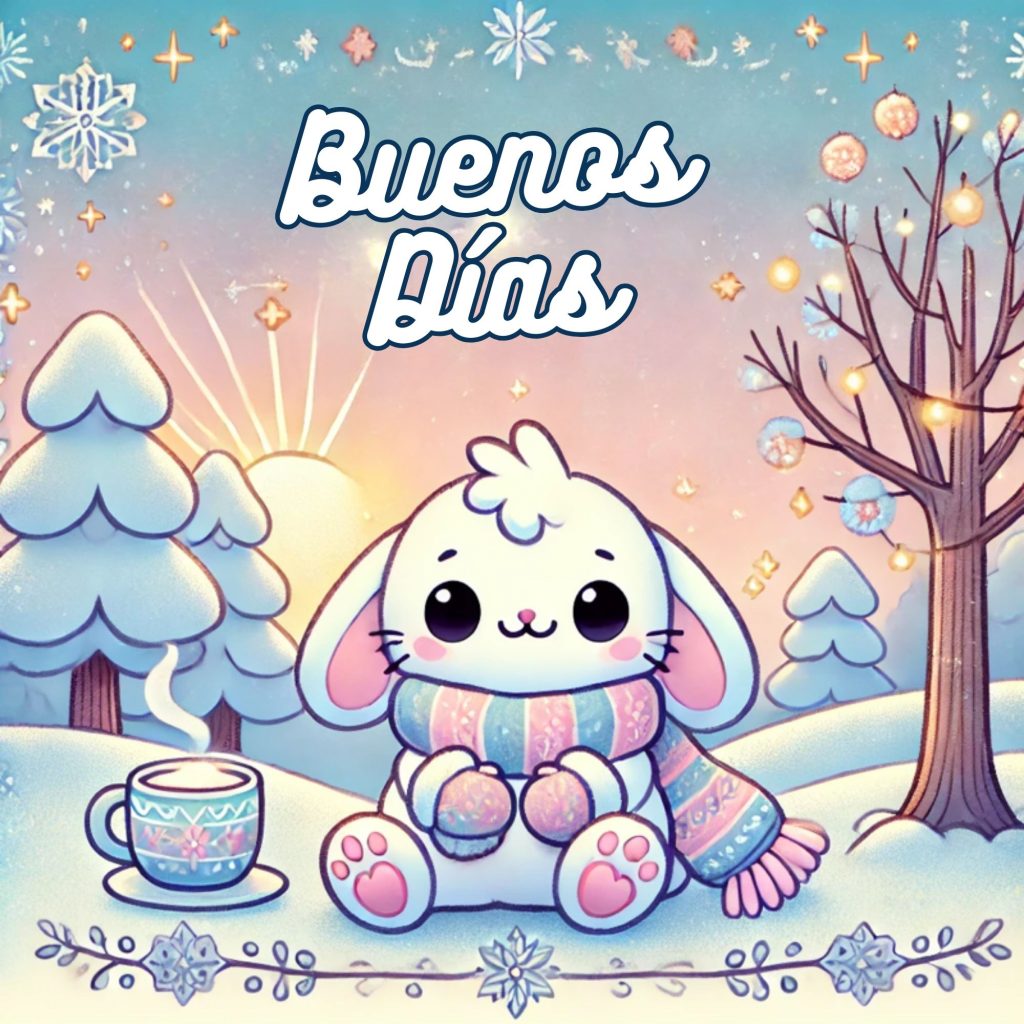 Tarjetas y Frases de Buenos Días para Invierno: Ideas para Redes ...
