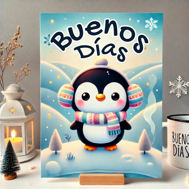 Tarjetas y Frases de Buenos Días para Invierno: Ideas para Redes ...
